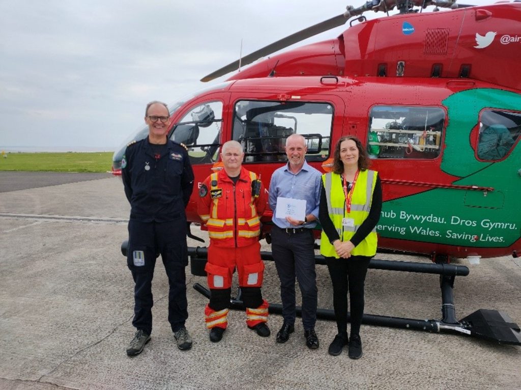 Welsh Air Ambulance Charitable Trust Grant – Hospital Saturday Fund